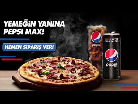 Lezzete Susadıysan, Yemeğin Yanına Pepsi Max!