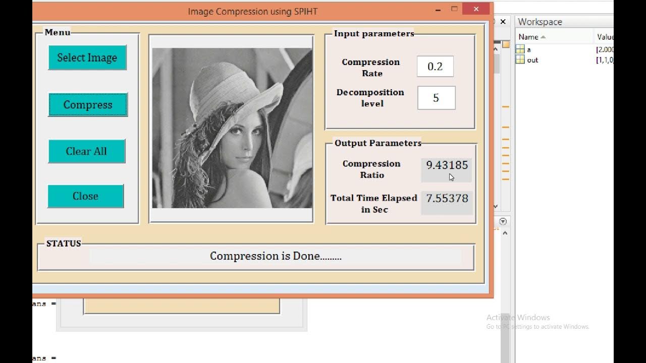 MATLAB code for SPIHT (Set Partitioning in Hierarchical Tree) - YouTube