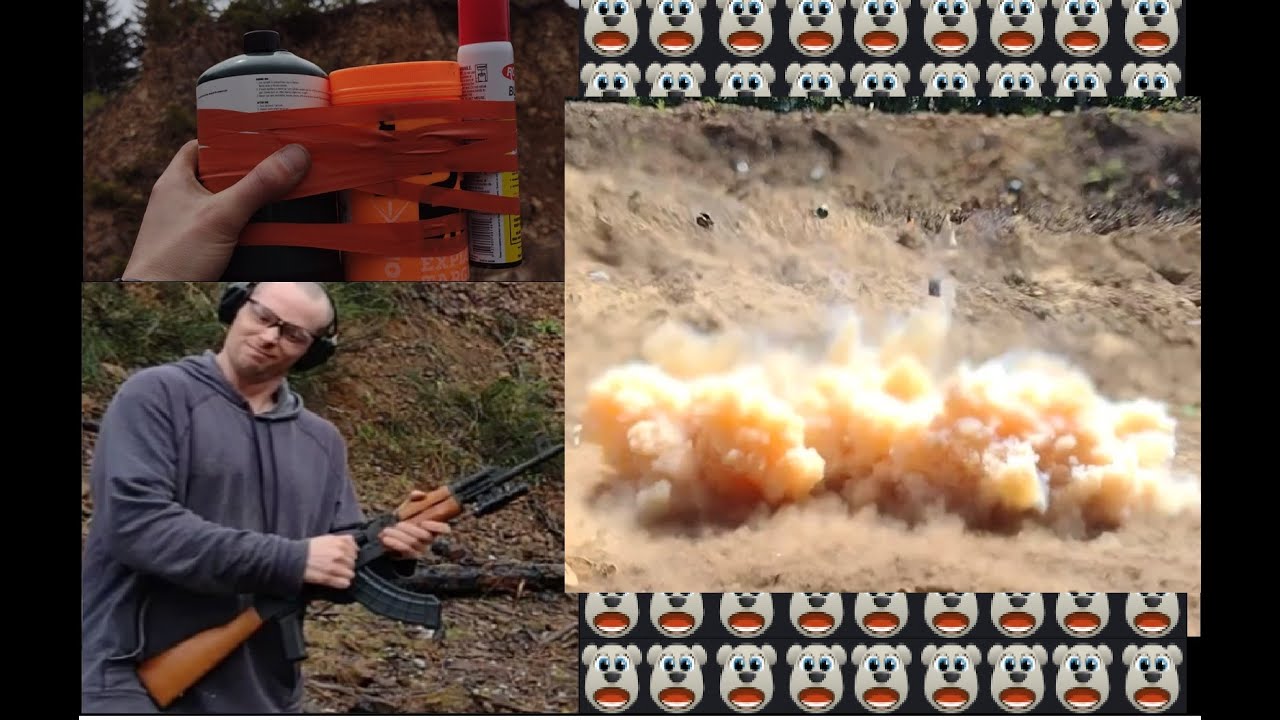 Tannerite Explosion - YouTube