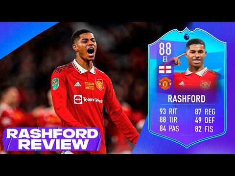 NO VALE PARA NADA LA PENA... 88 MARCUS RASHFORD FIFA 23 POTM REVIEW ...