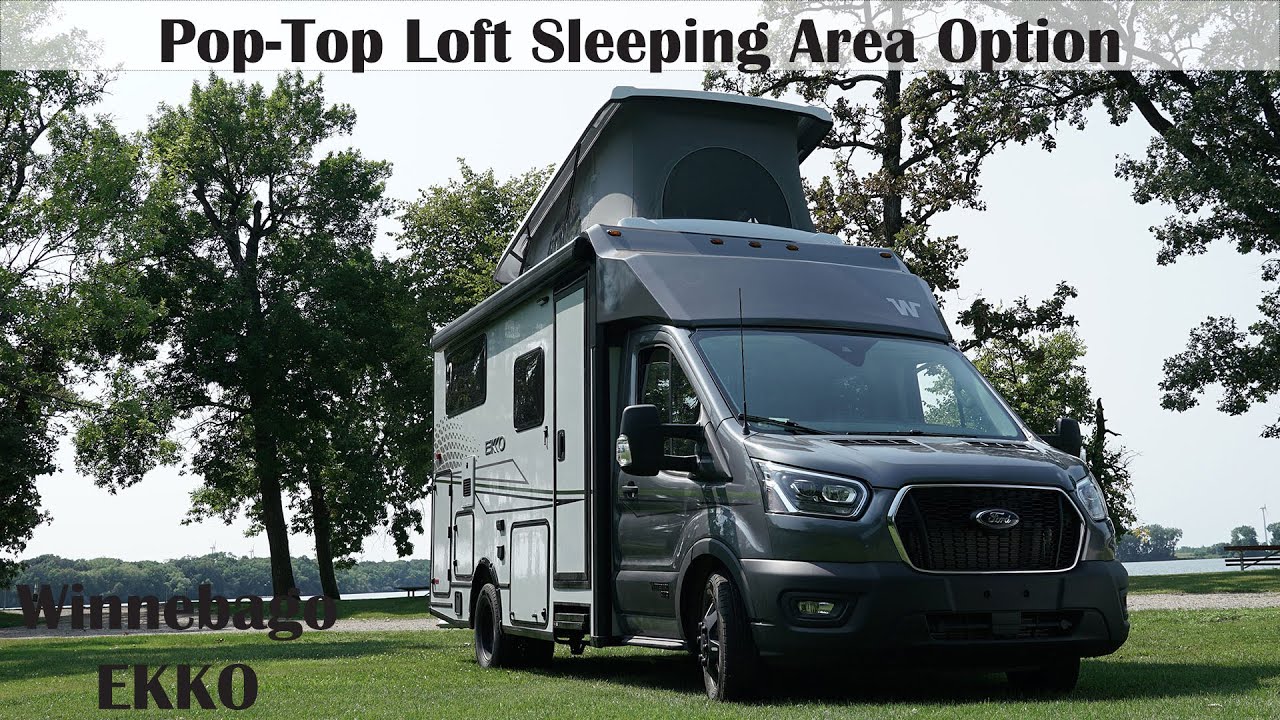 LichtsinnRV.com - The Winnebago EKKO 22A with Pop-Top Loft Sleeping ...