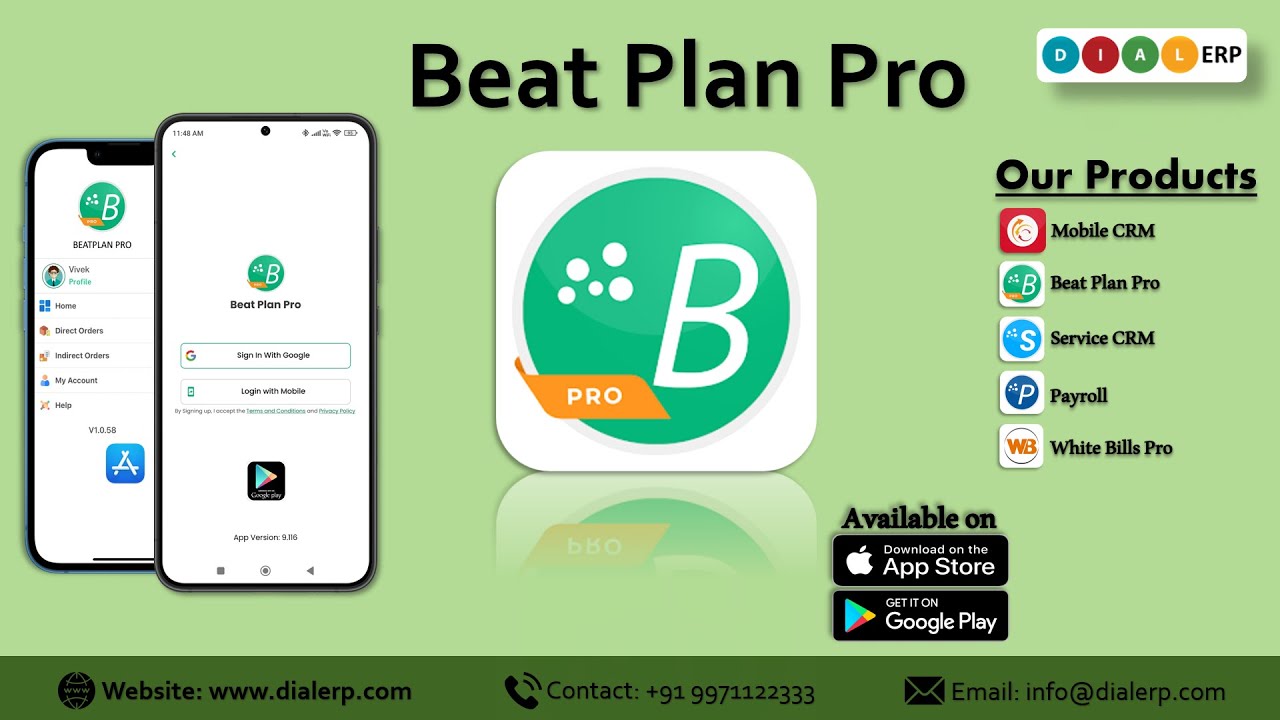 Trip Meter Feature ( Beat Plan Pro) Application - YouTube