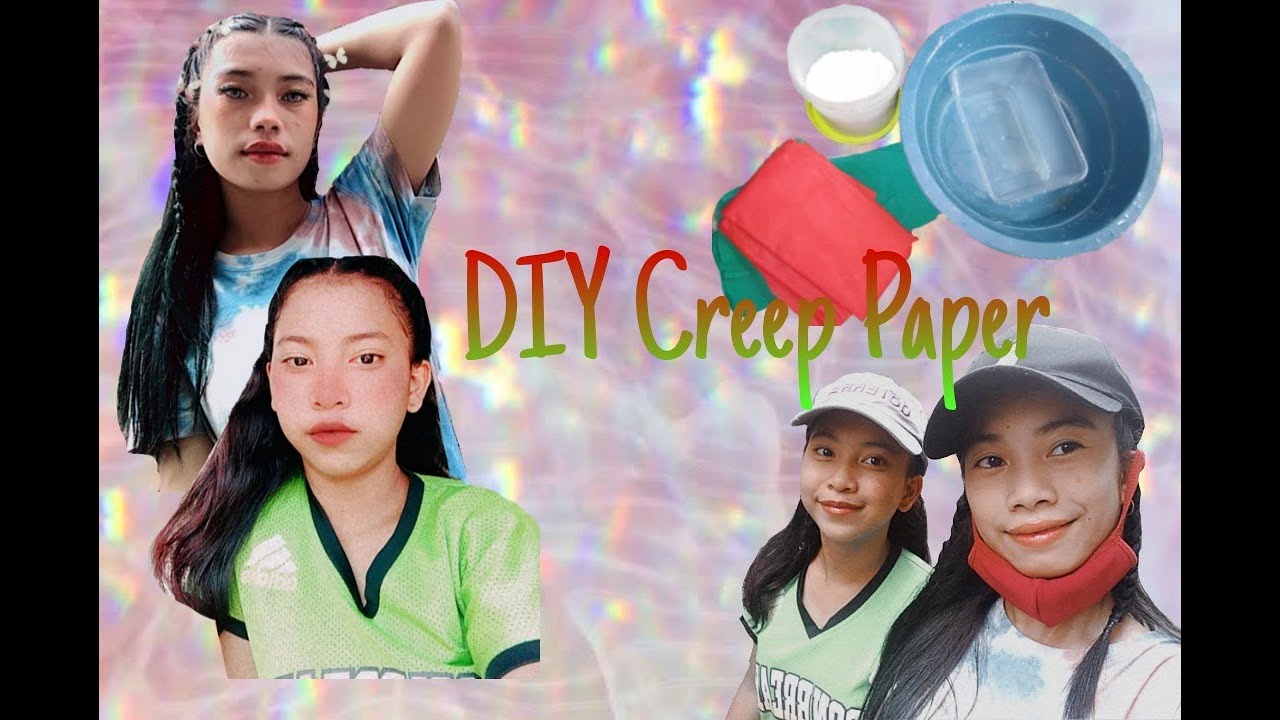 DIY Creep Paper - YouTube