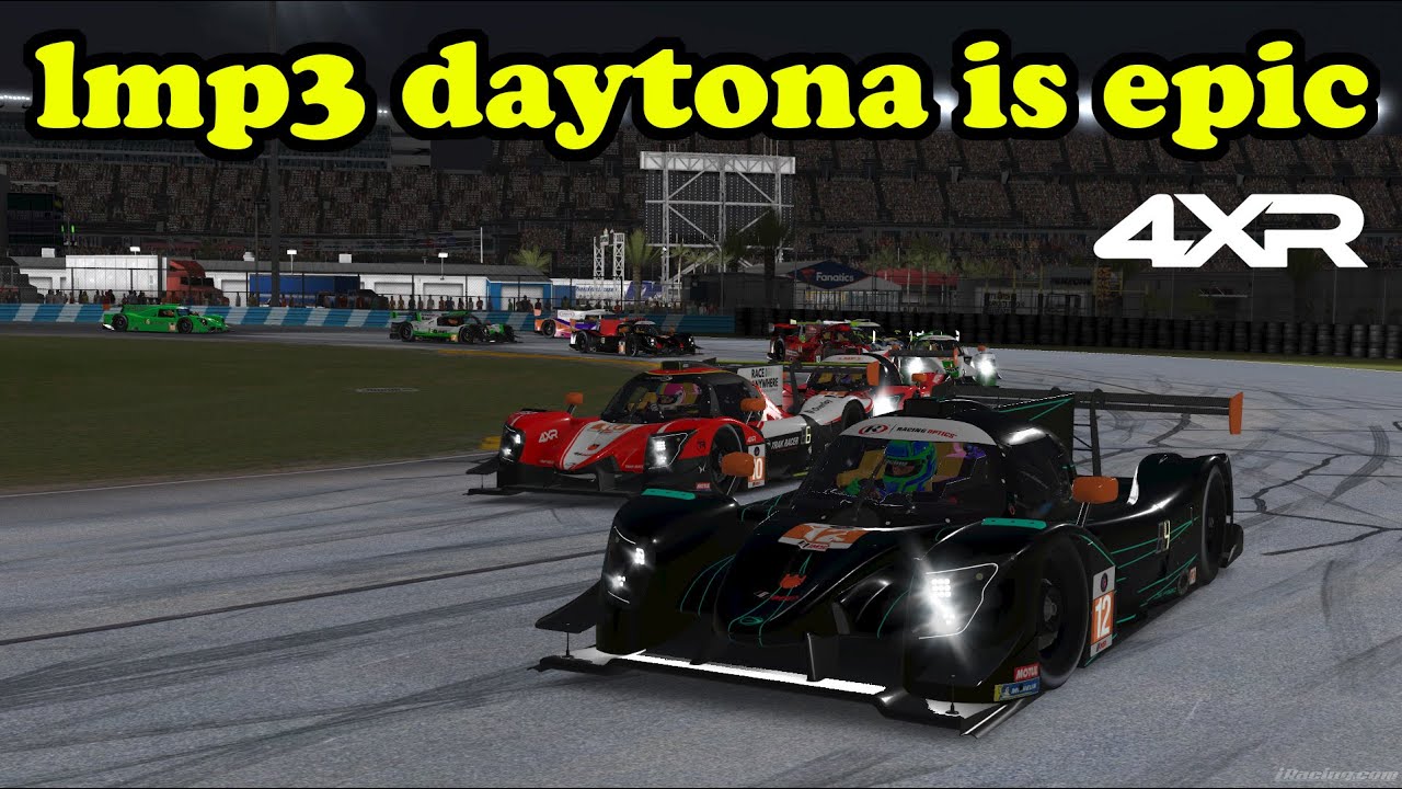 IRACING LMP3 RACE @ Daytona LMP3 Are Amazing Fun Here - YouTube