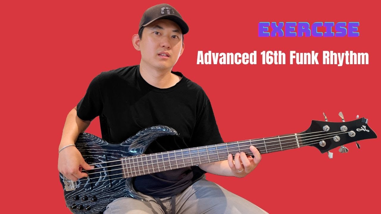 Adv. 16th Funk Rhythm Exercise 1 of 10 - YouTube