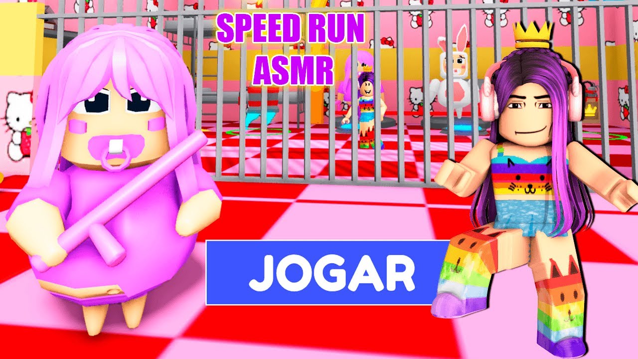 SPEED RUN - SPEED RUN GIRL BARRY'S BABY PRISON RUN! (Obby) - YouTube