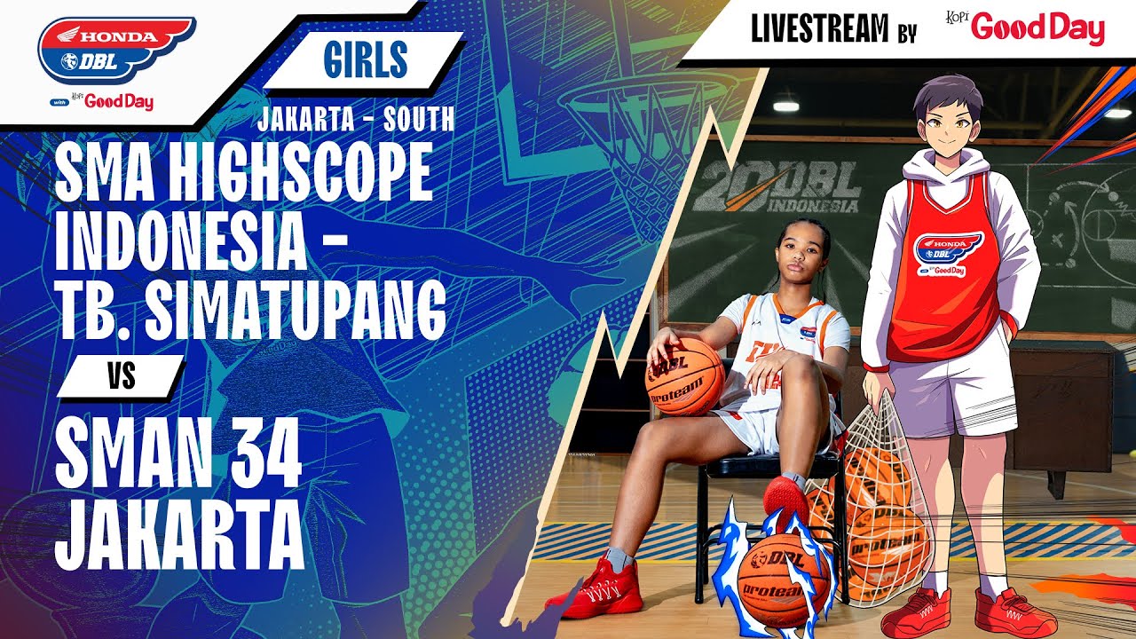 SMA HIGHSCOPE INDONESIA - TB. SIMATUPANG VS SMAN 34 JAKARTA - YouTube