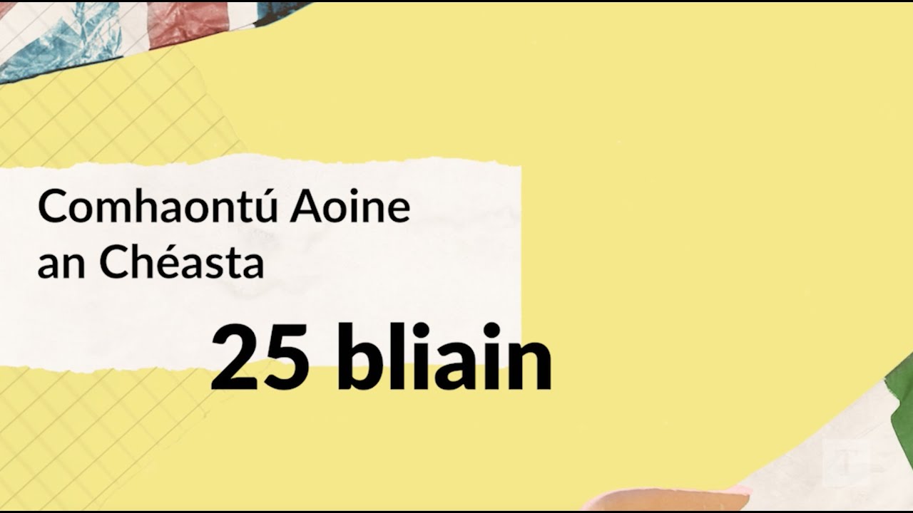 Aoine an Chéasta - 25 Bliain - YouTube