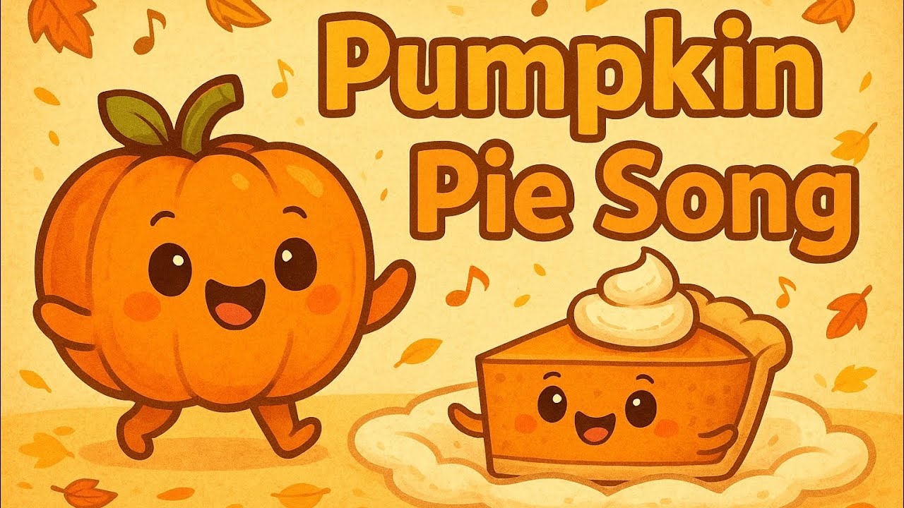 🎃 The Pumpkin Pie Song | Holiday Dance Song for Kids & Toddlers 🍁🥧 ...