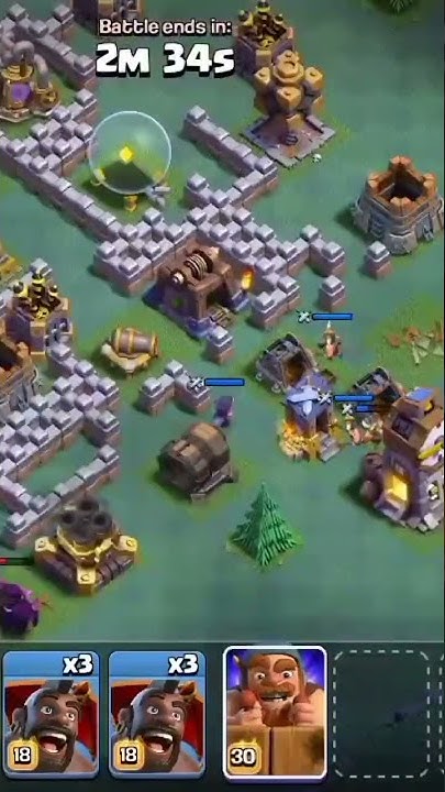 Th9 Builder Base Attack by Hog Rider, Archer and PEKKA, Hero! Clash of Clans |clash of clans ...