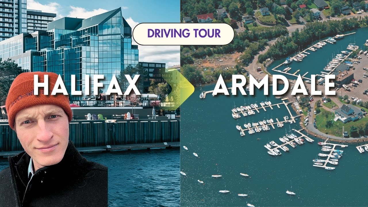 HALIFAX to ARMDALE Driving Tour - YouTube