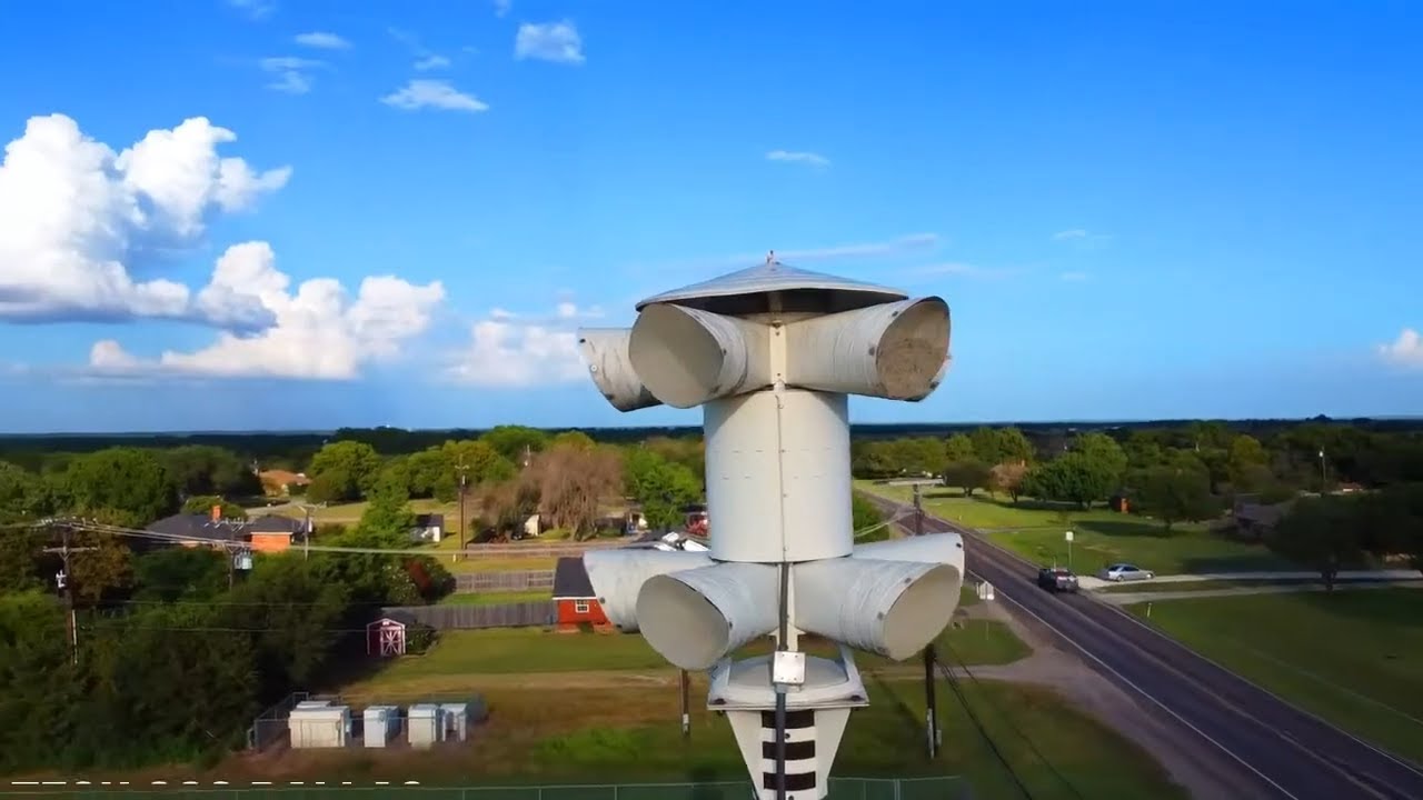 Sentry Siren 40V2T Siren - YouTube