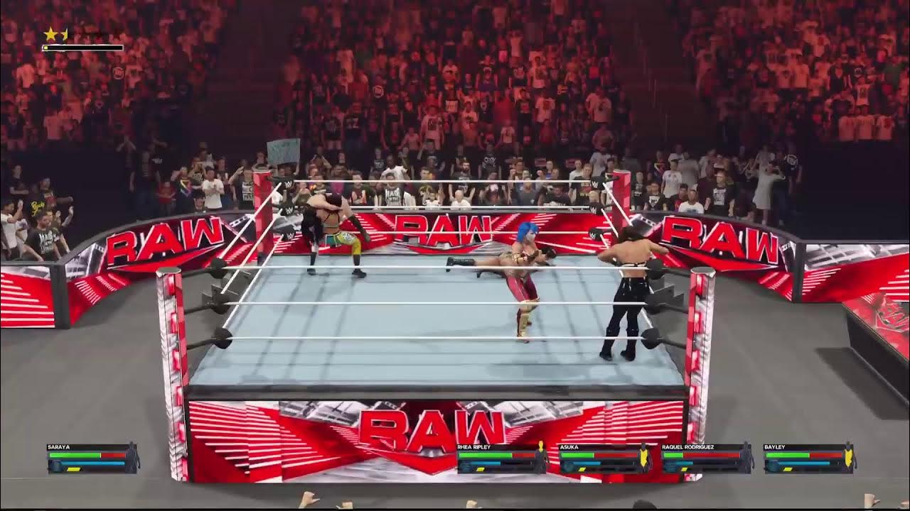 Wwe 2k24 8 woman battle royal winner gets a world championship match at the next ppv - YouTube