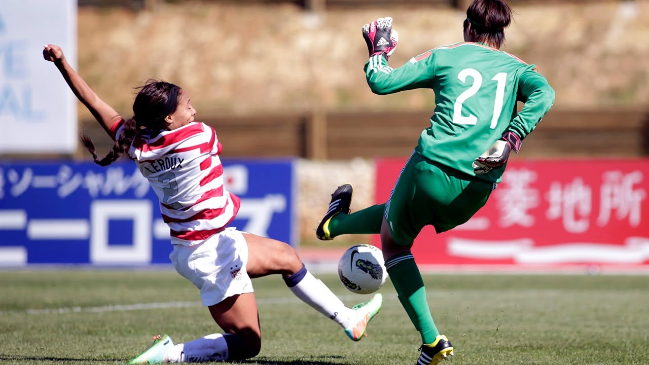 WNT vs. Japan: Sydney Leroux Goal - March 5, 2014 - YouTube