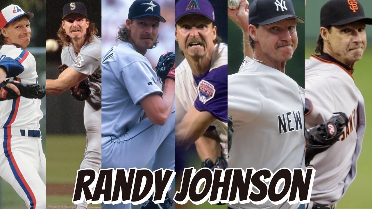 The Career Of Randy “The Big Unit” Johnson - From Expos to Giants - YouTube