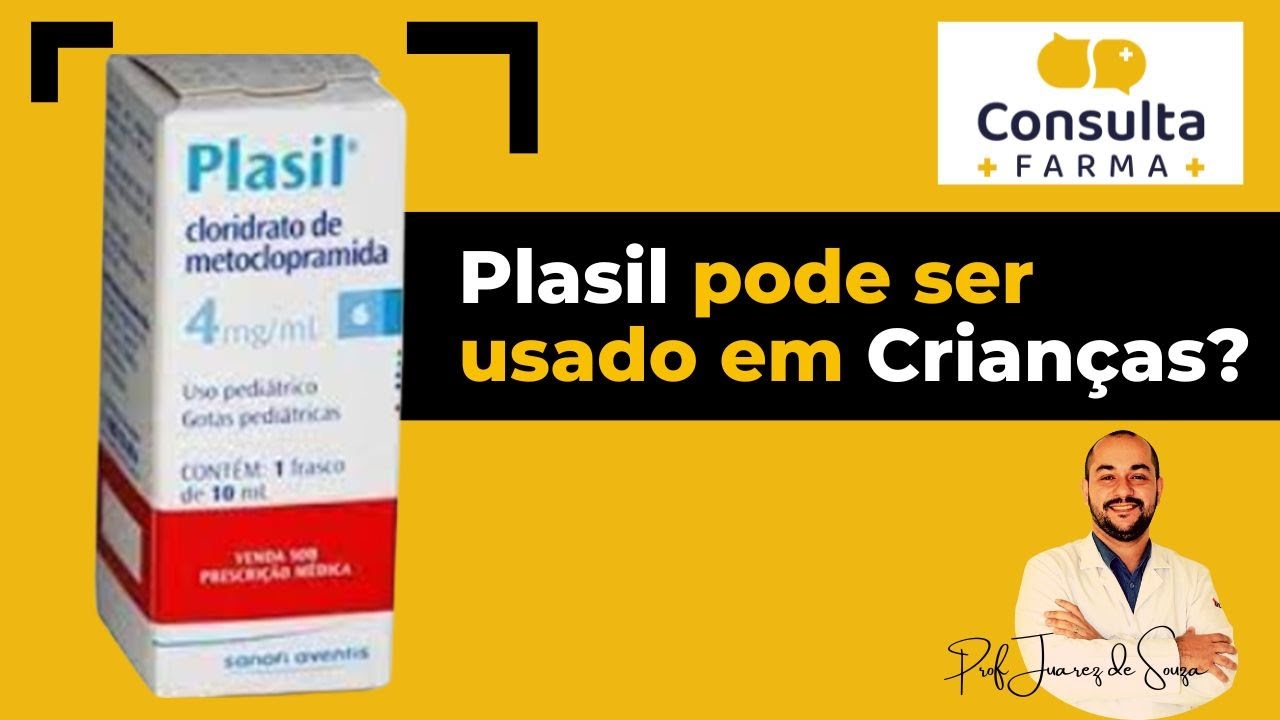 Plasil pode ser usado em crianças? - YouTube