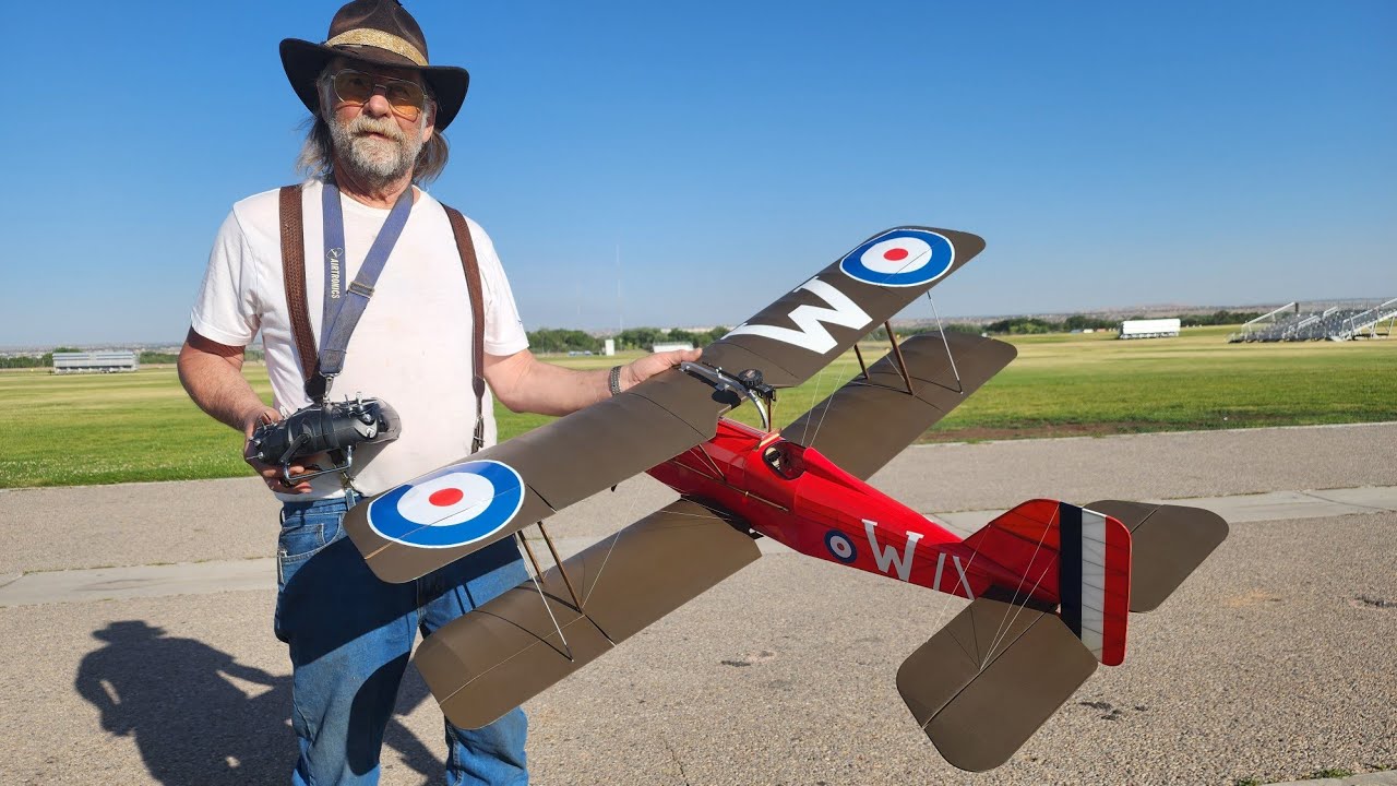 WW I S.E.5a Prototype by Pat Tritle - YouTube