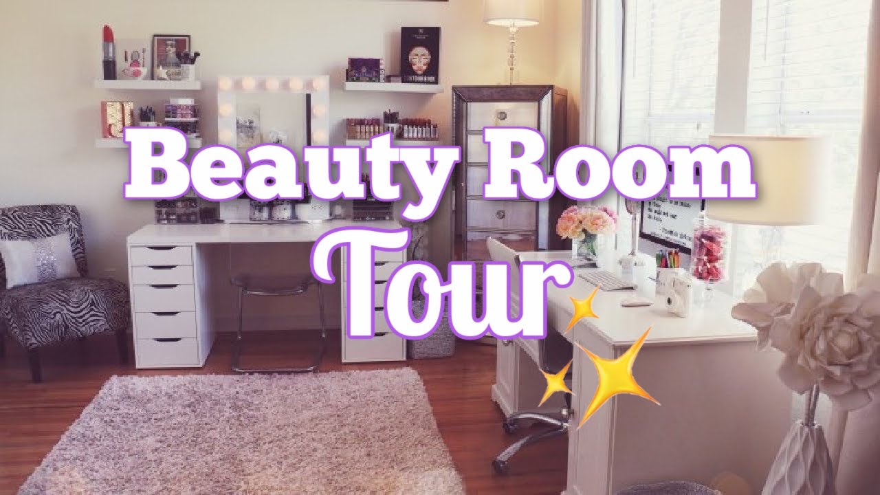 Small Beauty Room Tour - YouTube