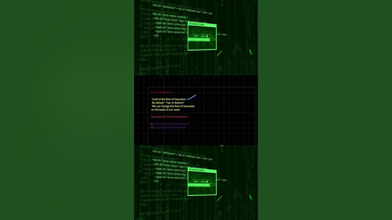 Control Statement in Python ?| 60 sec python for beginers |#Python#Programing#Short # ...