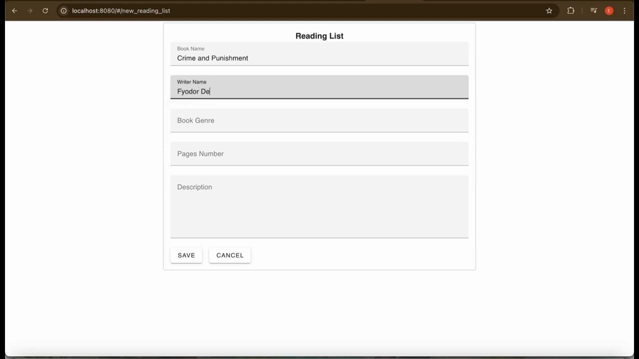 100 Days Of Code Day #3 | Reading List App Vue js & Vuetify & Vue Router $ Axios - YouTube