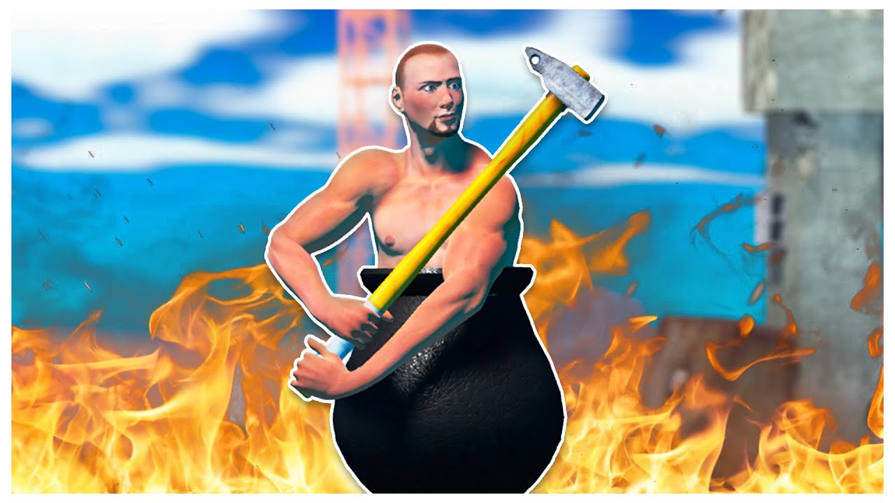 THE MOST IRRITATING GAME I'VE EVER PLAYED!! l Getting Over It with ...