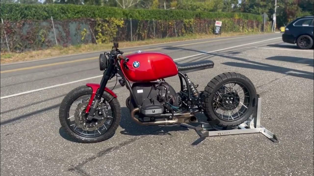 1993 BMW R100R Cafe Racer Walk-around_3 - YouTube