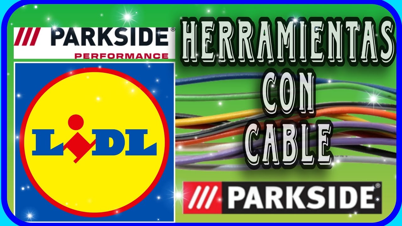 Herramientas con cable Parkside - YouTube
