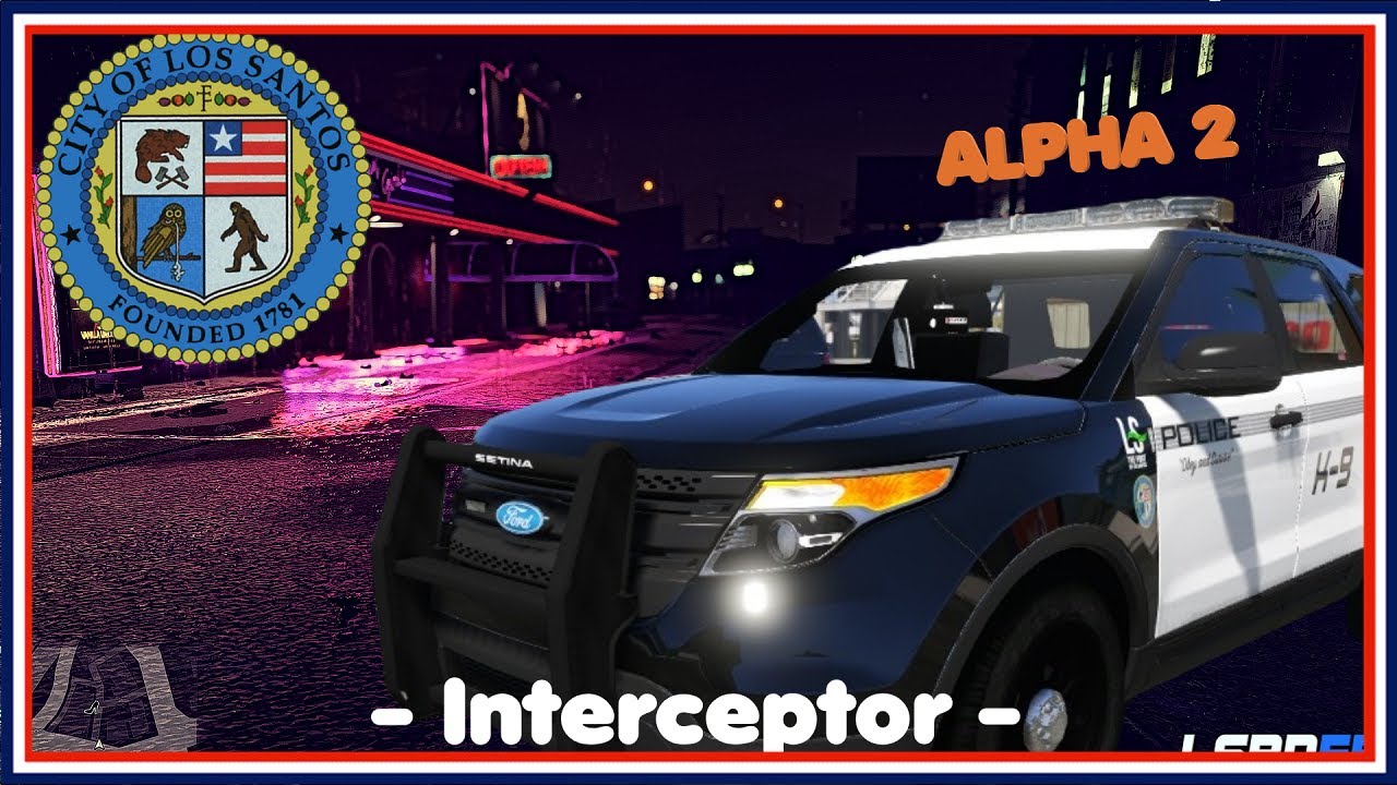 GTA5: POLICE INTERCEPTOR - alpha #2 LSPDFR - YouTube