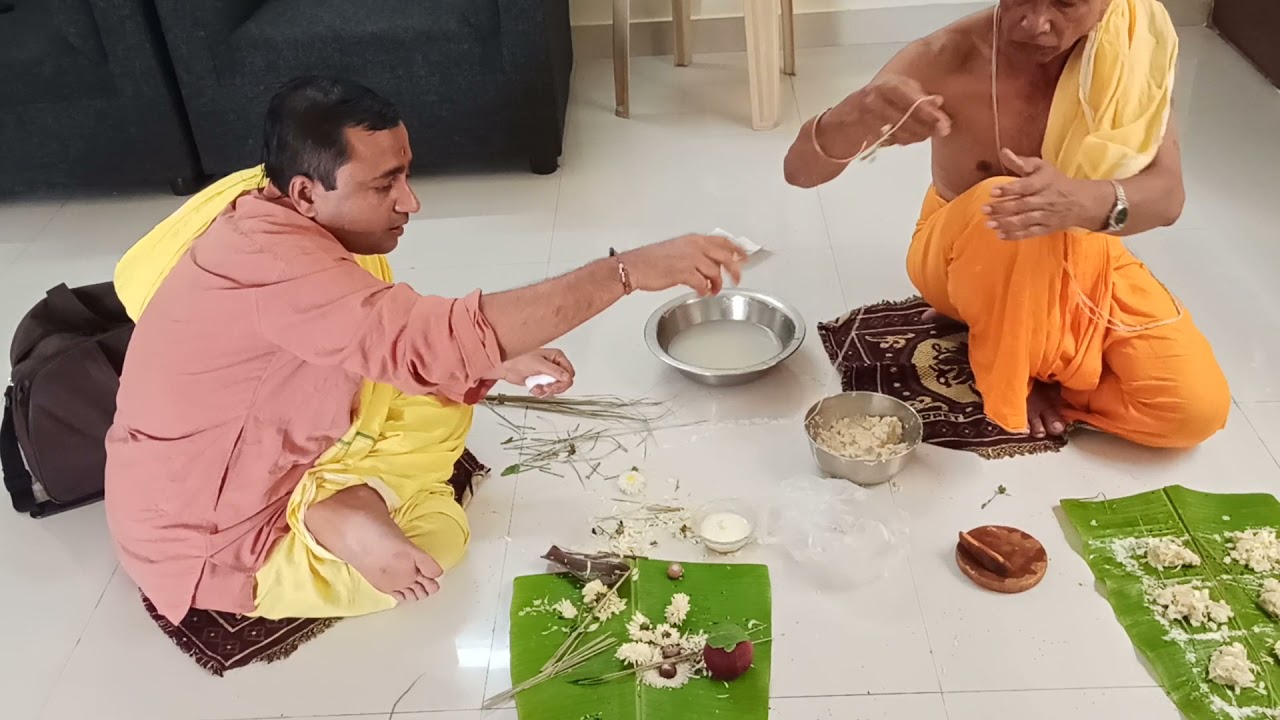 Shradha pinda dana bidhi bidhana full explanation. viral video 2021 ...