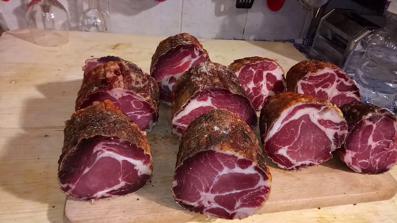 Capocollo stagionato fatto in casa ,senza conservanti-Da MicheleExpert ...