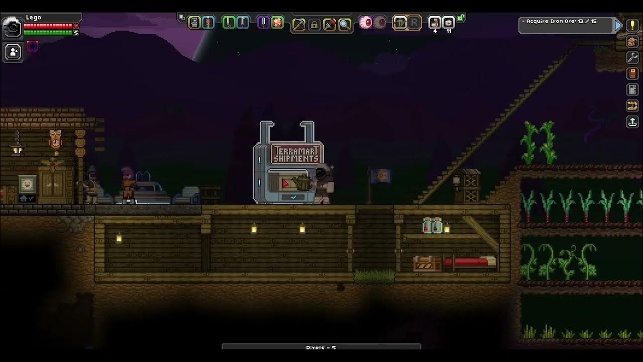 Talking and Farming | Starbound Part 10 - YouTube