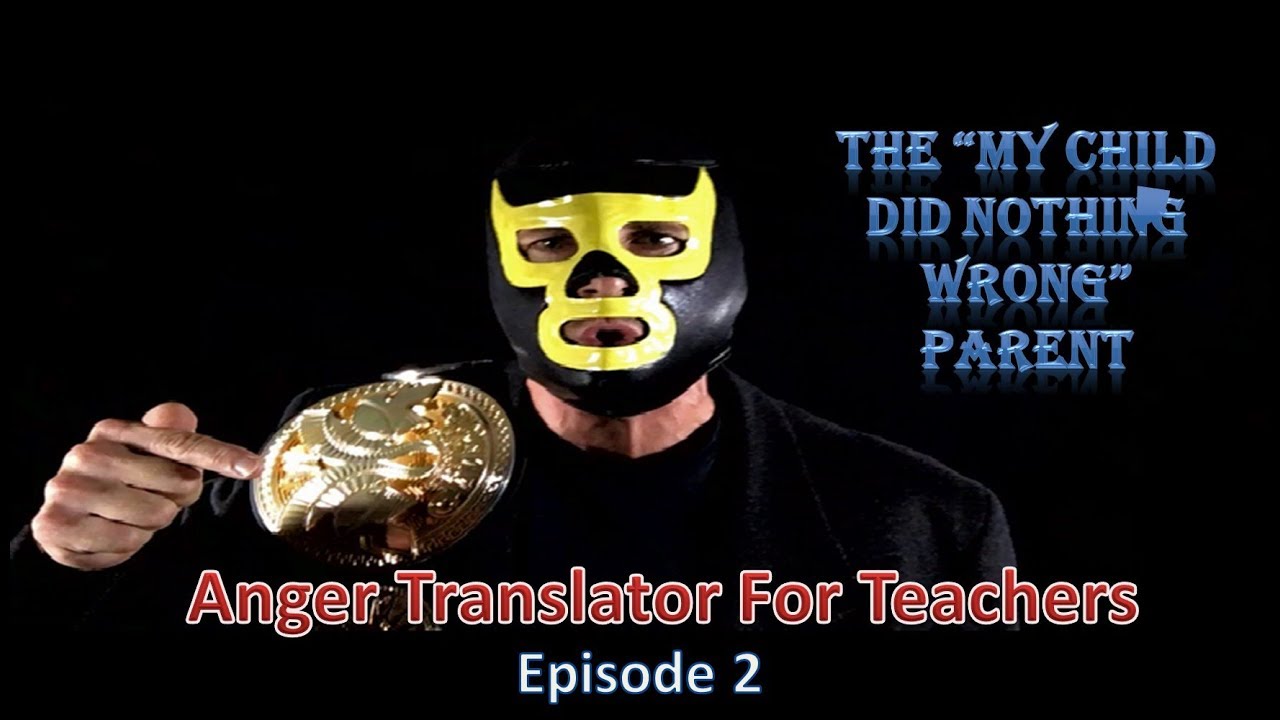 Anger Translator For Teachers - Episode 2 | The Escape Classroom - YouTube