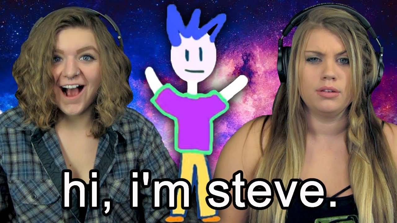 HI I'M STEVE | Girls React | Bill Wurtz - YouTube