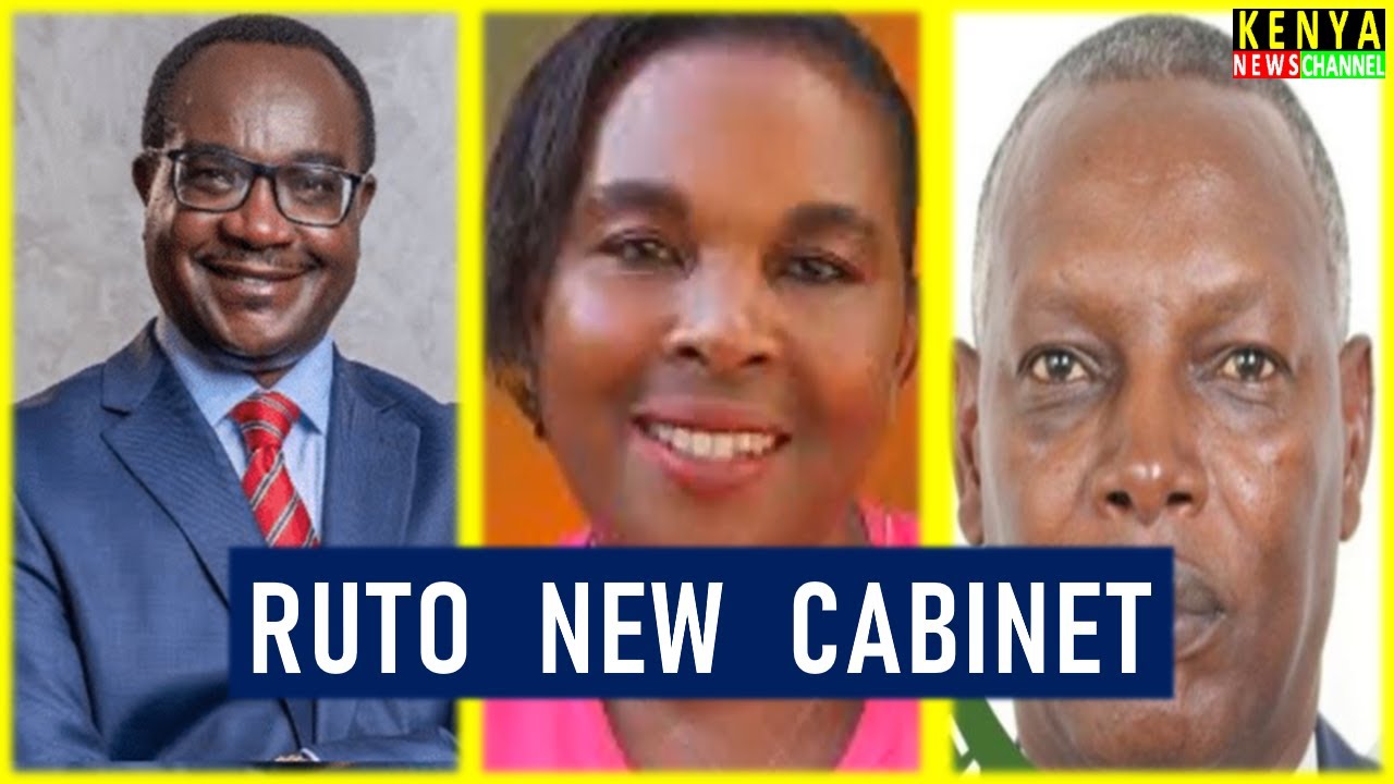 Meet the New Faces in Ruto's Cabinet announced today - YouTube