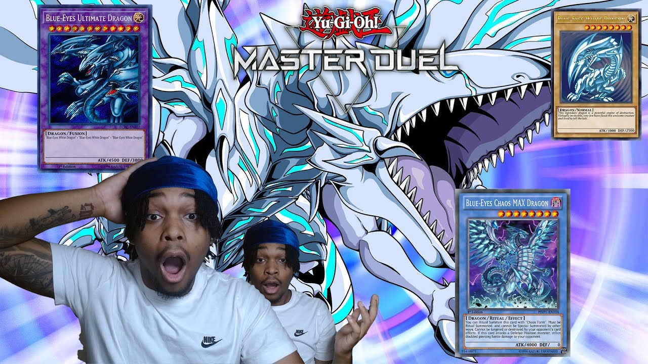 OTK BLUE EYES DECK ITS BACK | Master duel (Gameplay) - YouTube