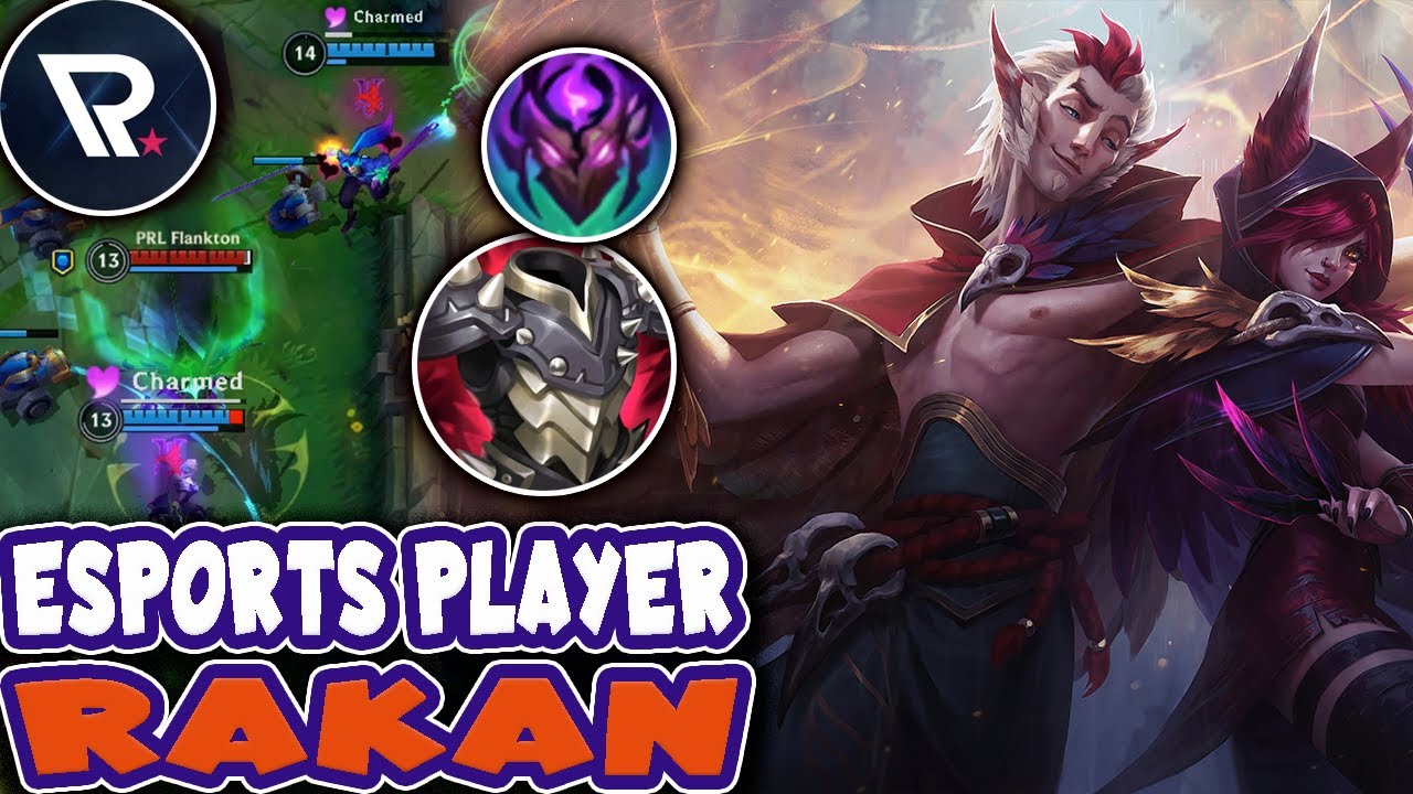 Wild Rift RAKAN - Challenger Rakan Gameplay (Parla Esports) S7 Rank ...