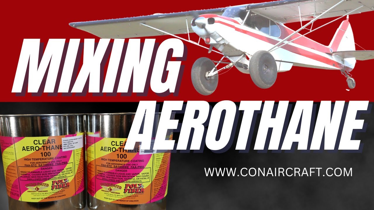 Fabric Covering Mixing Aerothane Paint // real time - YouTube