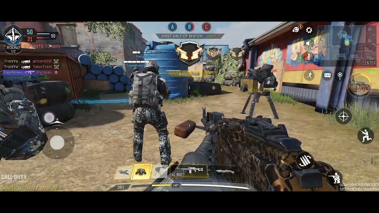 COD Rush map #callofdutymobile #mvp #oneplus #rush #dominations - YouTube