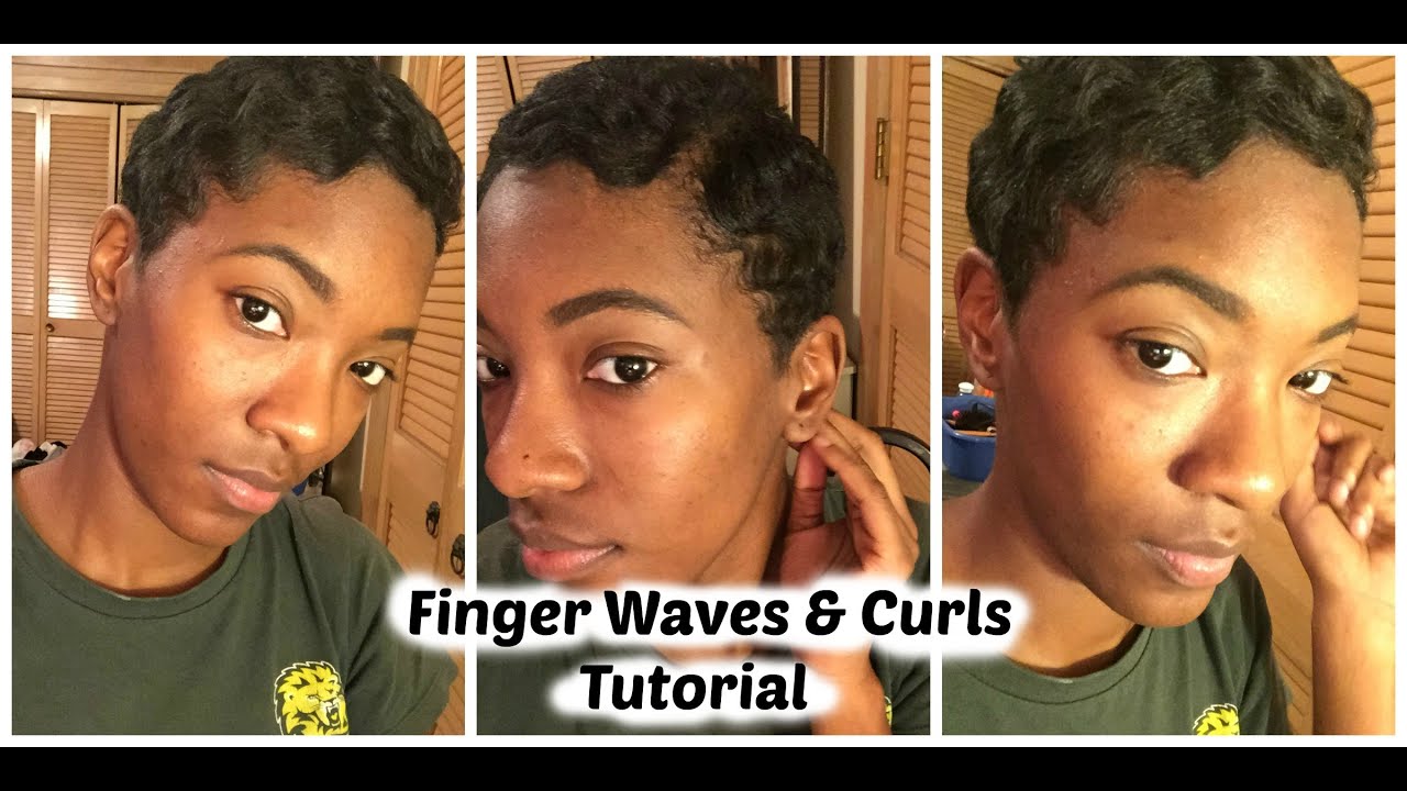 Finger Waves & Curls Tutorial - YouTube