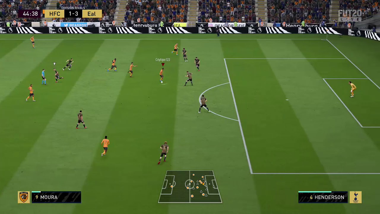 Sliding the keeper on Rivals - YouTube