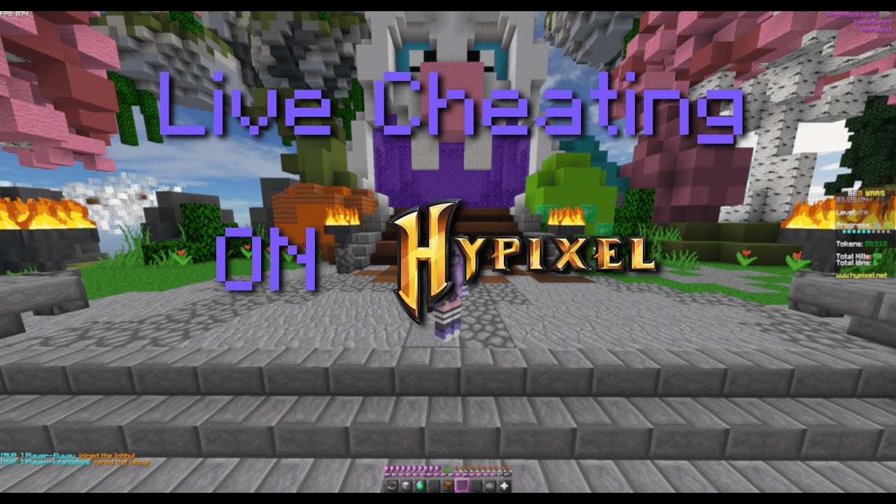 Cheating on Hypixel with Opal - YouTube