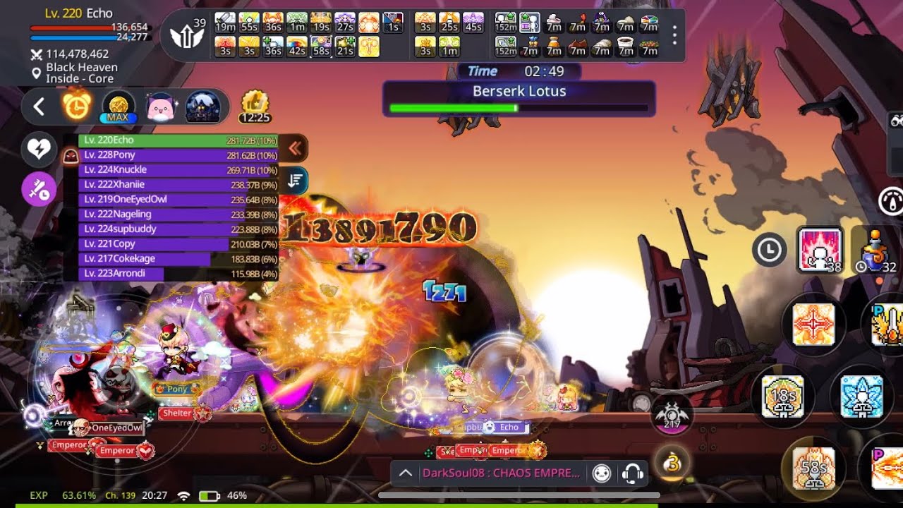 Maplestory M - Lotus Clear #5 (Paladin World Record DPM, 5 Things I ...