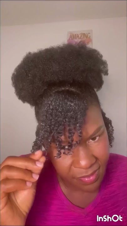 Two Very Pretty Curl Defined 4C Hairstyles 🥰💕 - YouTube