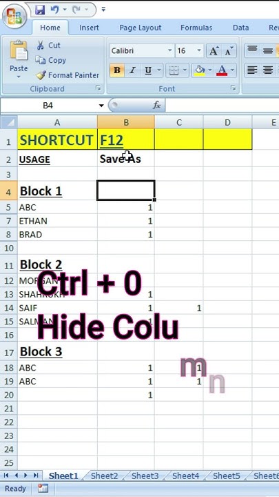 30/30 Save as excel Shortcut #exceltips #excelhacks #exceltutorial #spreadsheetmagic # ...