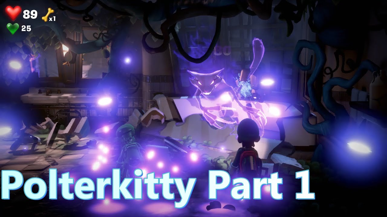 Luigi's Mansion 3 Walkthrough Gameplay Polterkitty Part 1 - YouTube