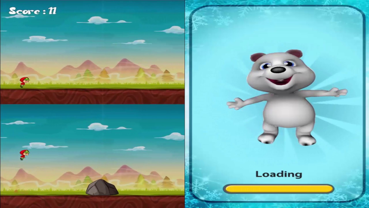 Talking Dinosaur vs My Talking Bear Izzy - YouTube