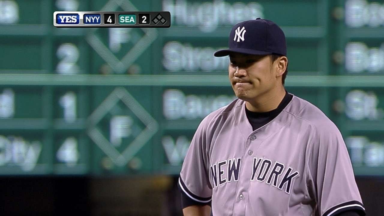 NYY@SEA: Tanaka fans 11 in complete-game victory - YouTube