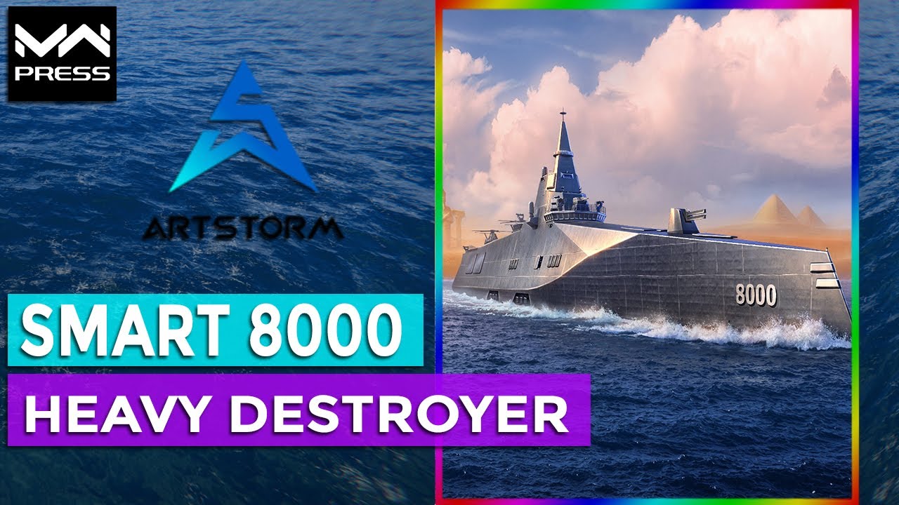 Modern Warships New Event Ship SPS Smart 8000 Review - YouTube