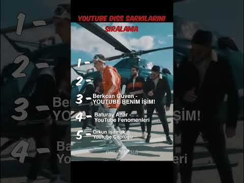 YouTube Diss Şarkılarını Sıralama ! #enesbatur #berkcanguven #reynmen #baturayanar #orkunisitmak