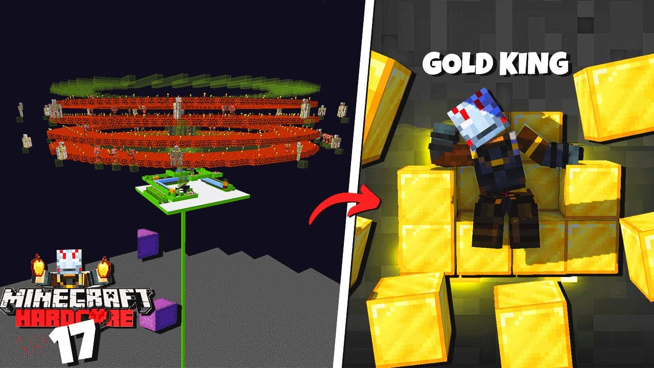 Gold King Ultron In Hardcore Minecraft - YouTube